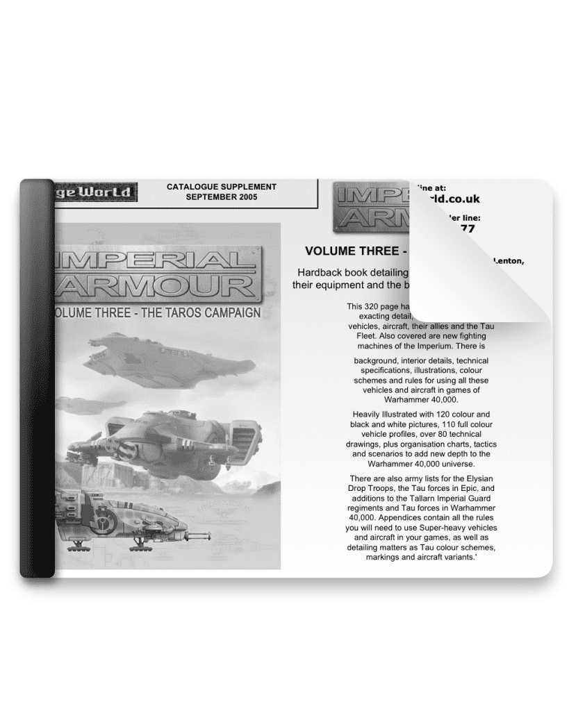 2005 - Forge World Catalogue September Supplement - Free PDF Download ...
