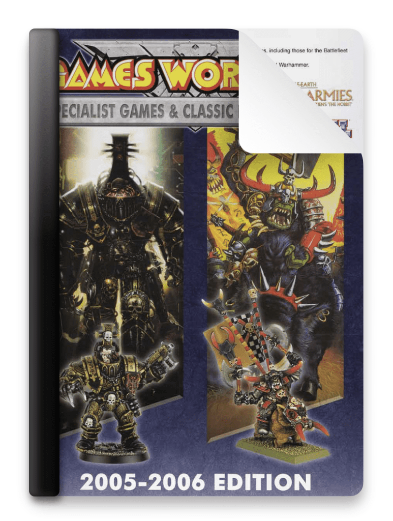 2005 - Games Workshop Specialist Games and Classic Range Catalog 2005 ...