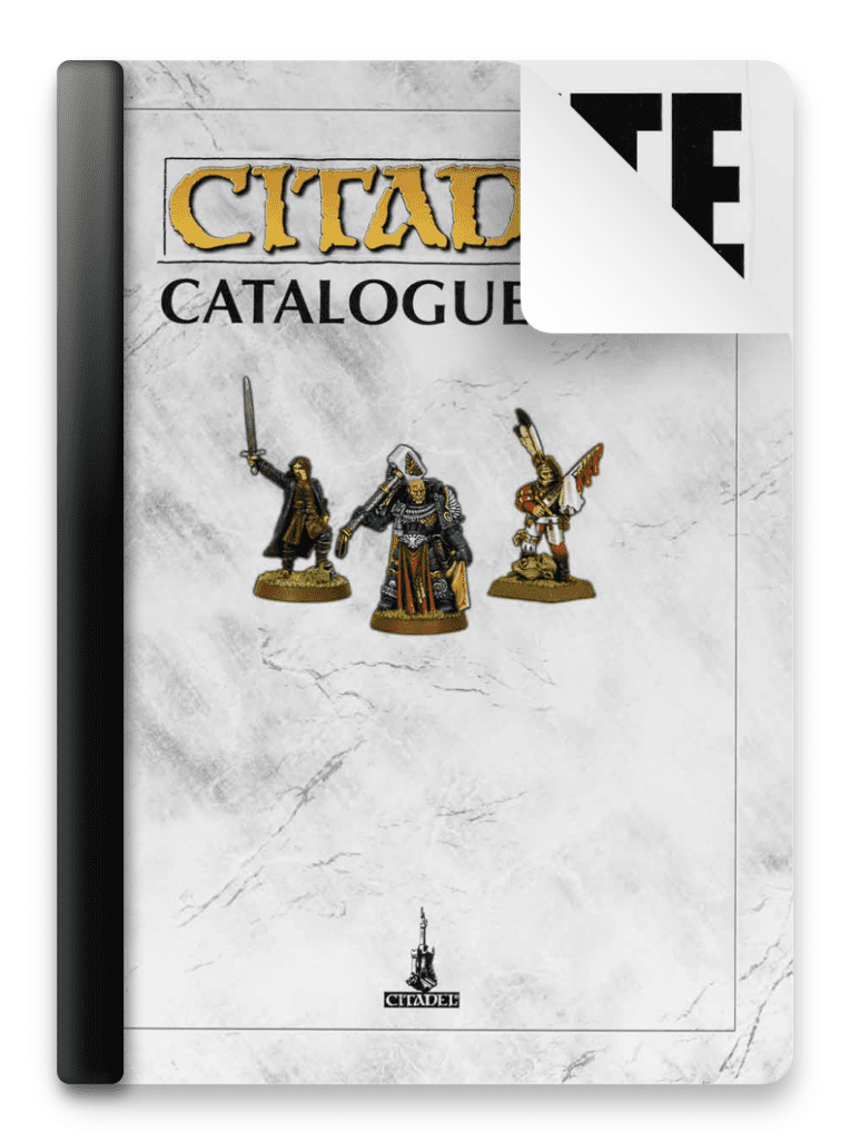 2008 - Citadel Miniatures Catalogue - Free PDF Download - Build ...