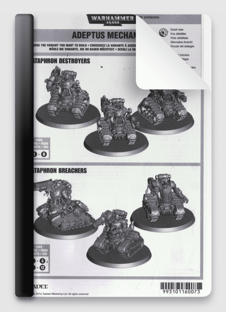 Kataphron Breachers Instructions Free Download - Build Instructions