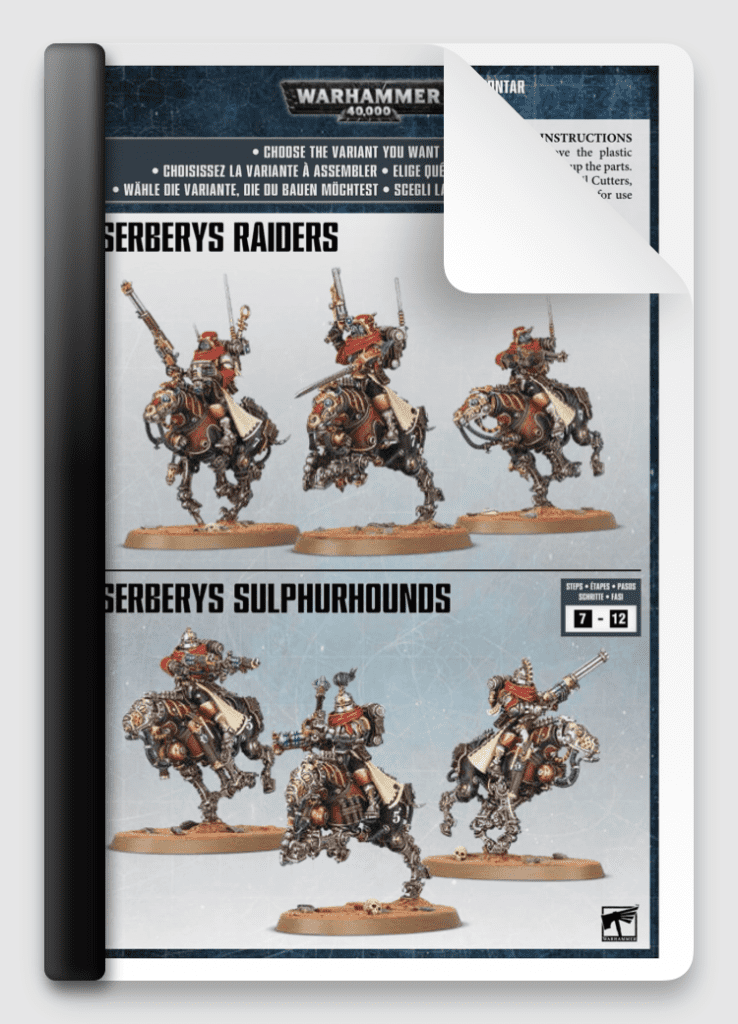 Serberys Raiders Instructions Free Download - Build Instructions