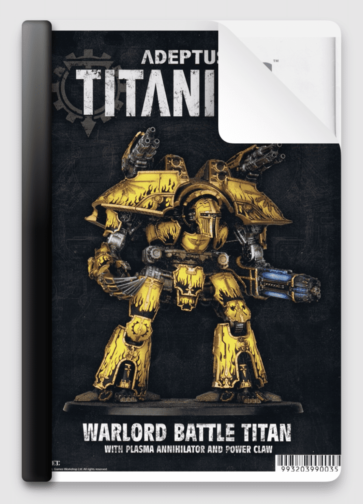 Adeptus Titanicus Warlord Battle Titan With Plasma Annihilator and ...
