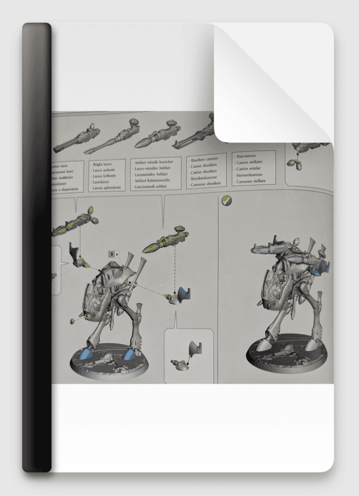 War Walker Instructions Free Download - Build Instructions