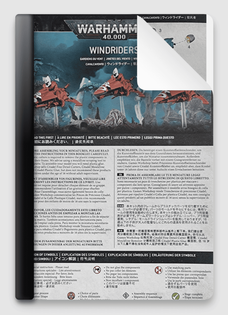 Windriders Instructions Free Download - Build Instructions