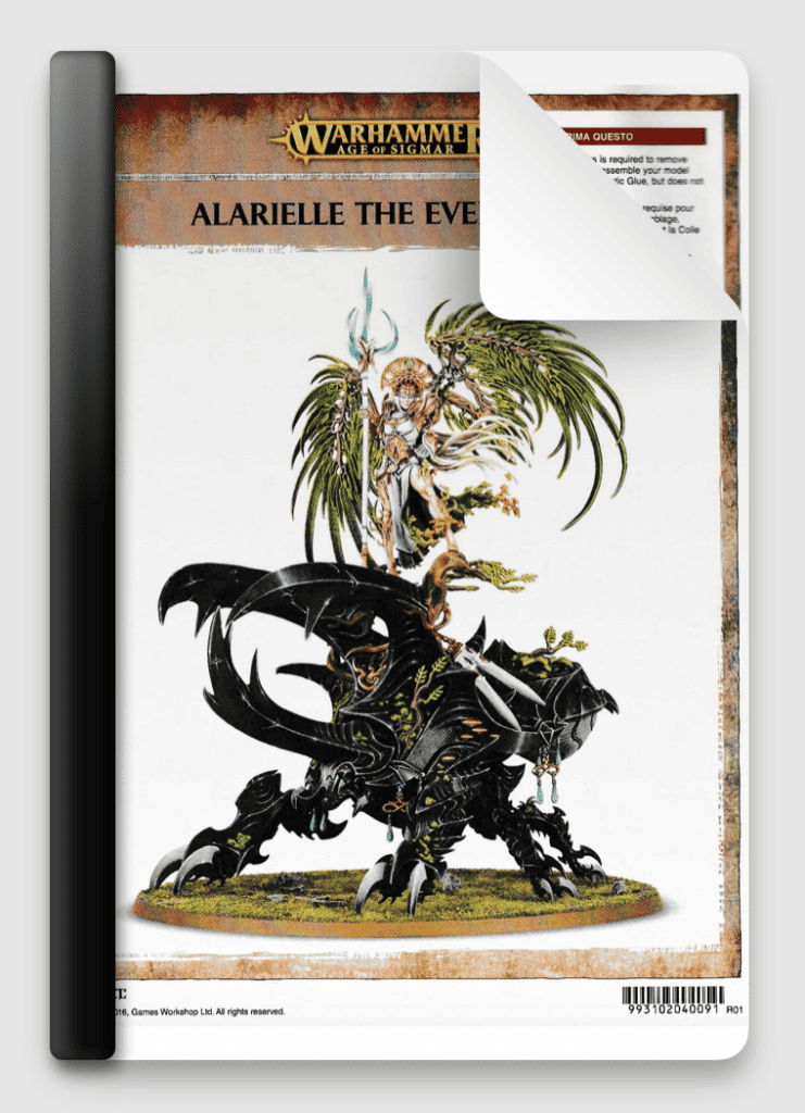 Alarielle the Everqueen Instructions Free Download - Build Instructions