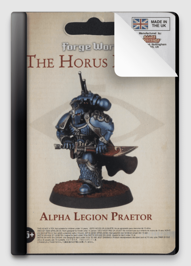 Alpha Legion Praetor Instructions Free Download - Build Instructions