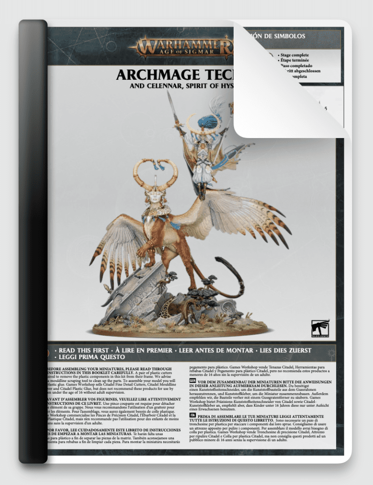 Archmage Teclis and Celennar, Spirit of Hysh Instructions Free Download ...