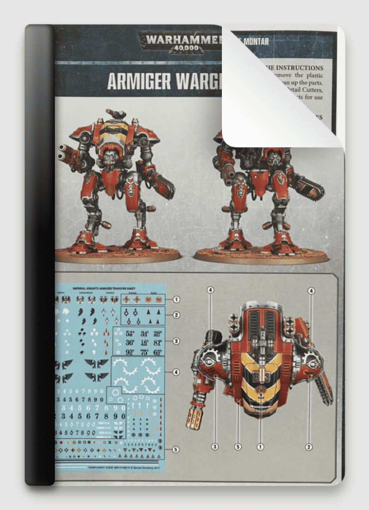 Armiger Warglaives Instructions Free Download - Build Instructions