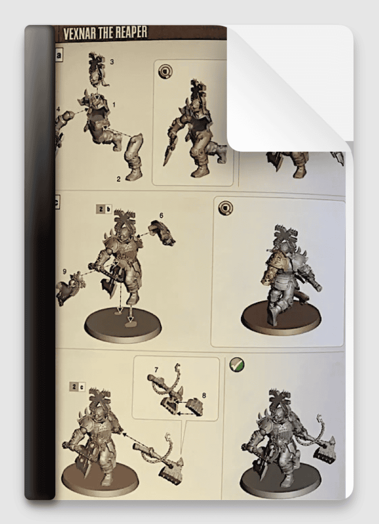 Aspiring Deathbringer with Goreaxe and Skullhammer Instructions Free ...