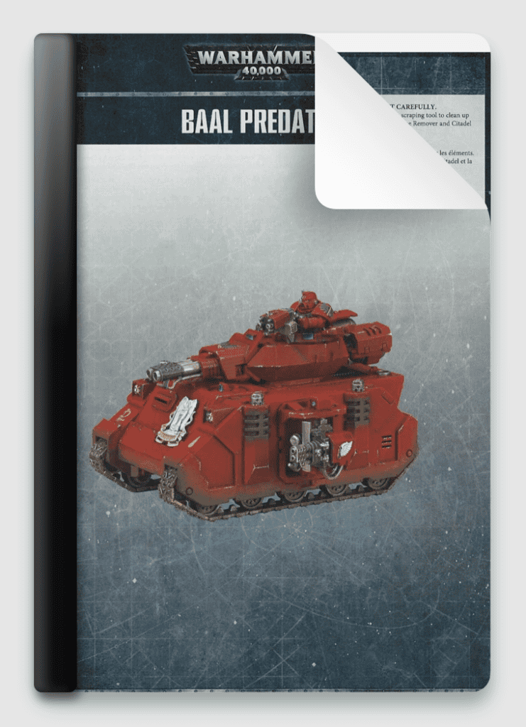 Baal Predator Instructions Free Download - Build Instructions