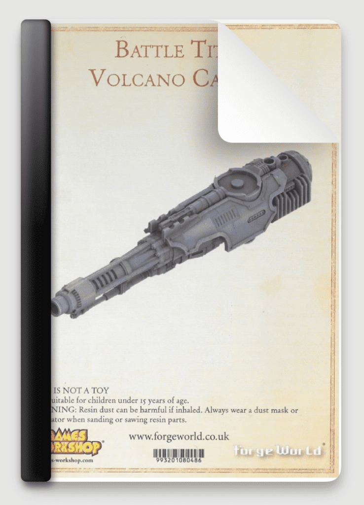 Battle Titan Volcano Cannon Instructions Free Download - Build Instructions