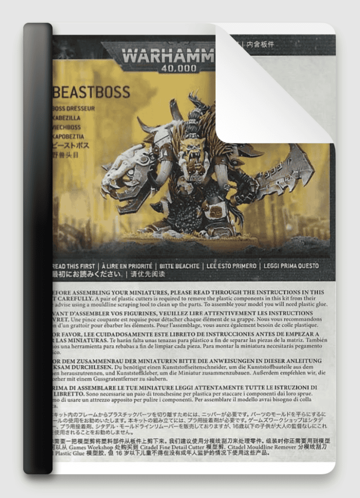Beastboss Instructions Free Download - Build Instructions