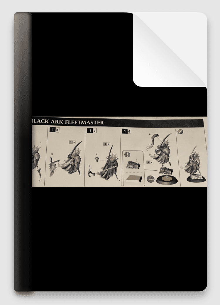 Black Ark Fleetmaster Instructions Free Download - Build Instructions