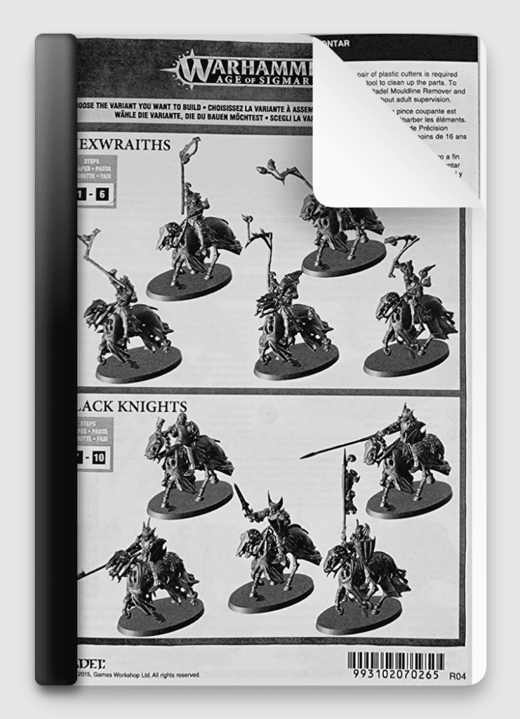 Black Knights Instructions Free Download - Build Instructions