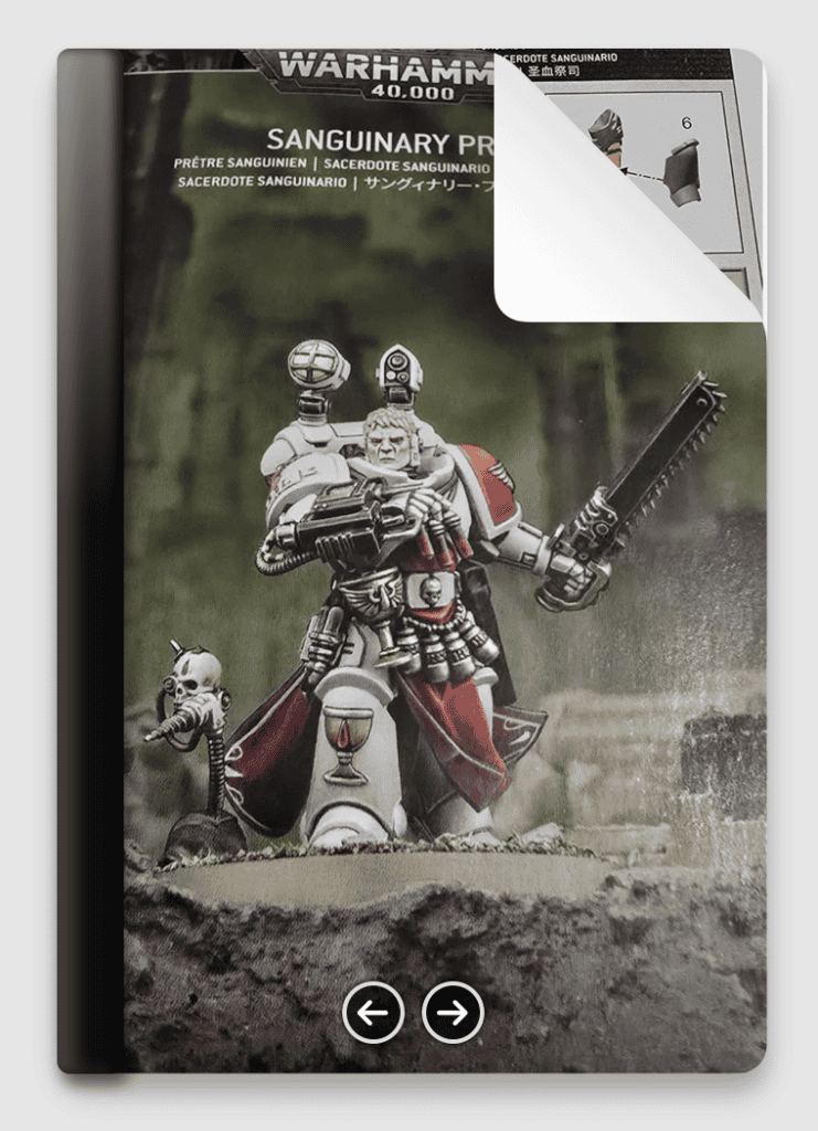 Sanguinary Priest, New 2024 Instructions Free Download - Build Instructions