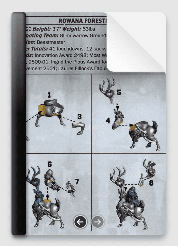 Rowana Forestfoot Instructions Free Download - Build Instructions