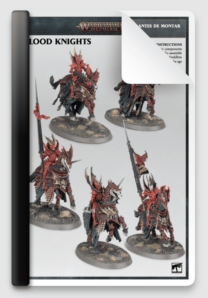 Blood Knights Instructions Free Download - Build Instructions