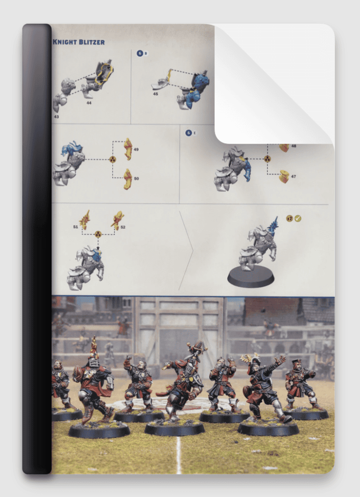 Bretonnian Blood Bowl Team The Brionne Barons Instructions Free ...