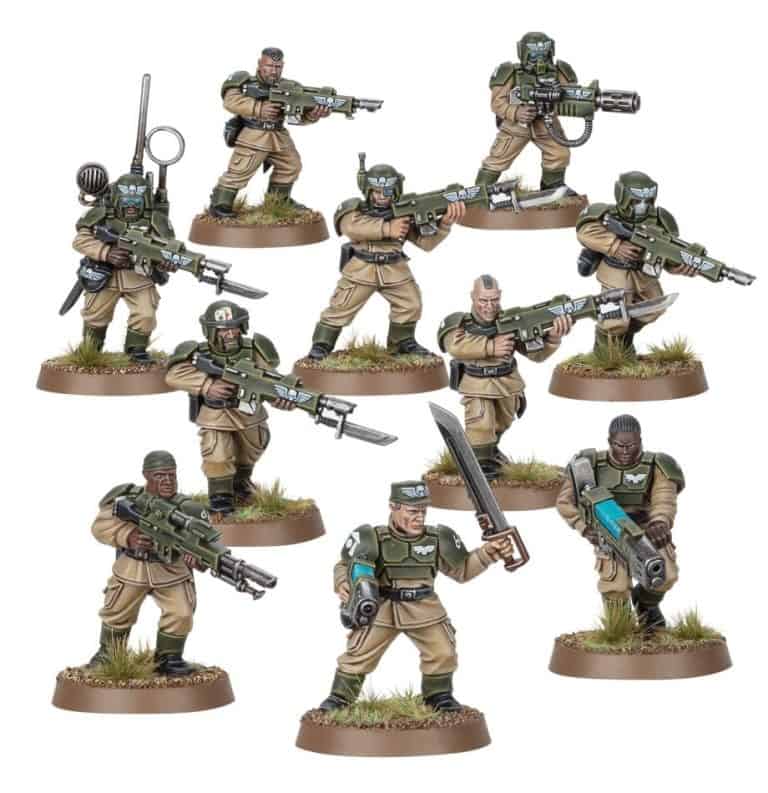 Cadian Shock Troops Instructions Free Download - Build Instructions