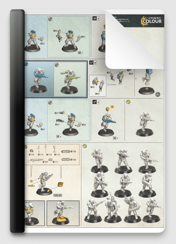 Cadian Shock Troops, Cadia Stands 2023 Instructions Free Download ...