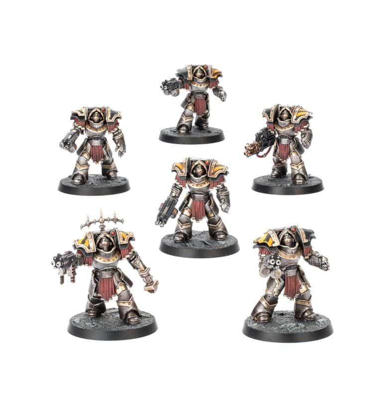Cataphractii Terminators with Combi-bolters and Power Fists ...