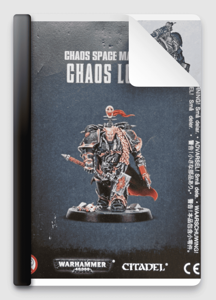 Chaos Space Marines Chaos Lord Instructions Free Download - Build ...