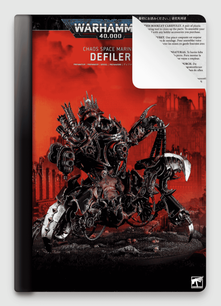 Defiler, New 2026 Instructions Free Download - Build Instructions