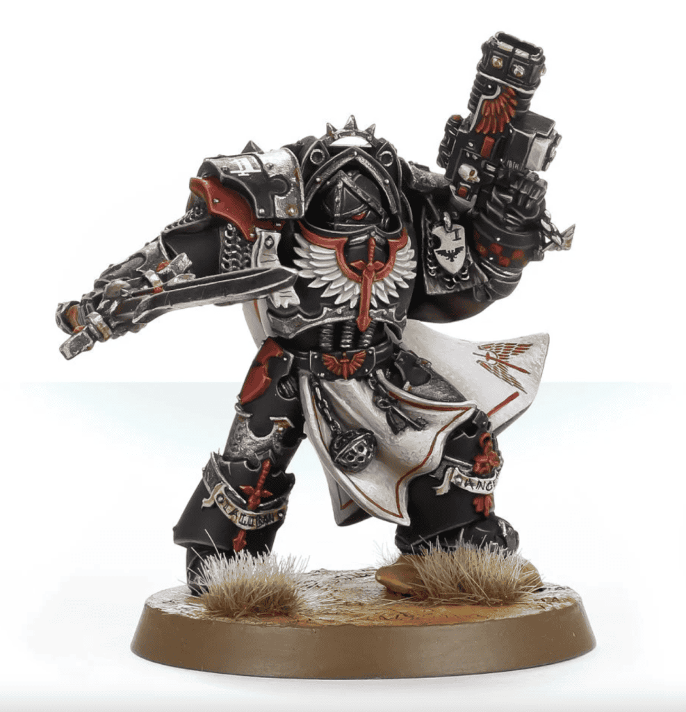 Dark Angels Legion Praetor in Cataphractii Terminator Armour ...