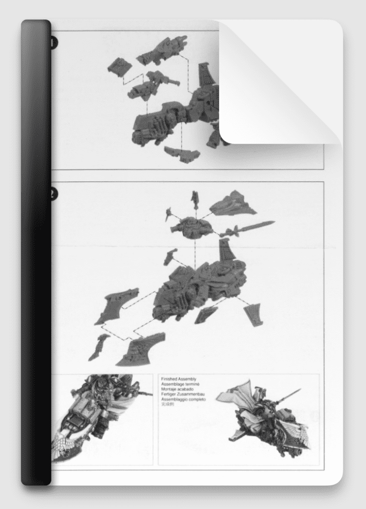 Sammael Grand Master of the Ravenwing Instructions Free Download ...