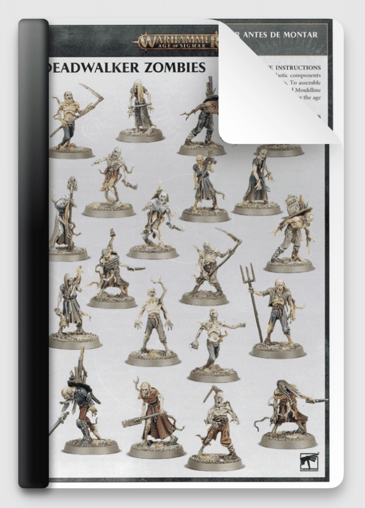 Deadwalker Zombies Instructions Free Download - Build Instructions