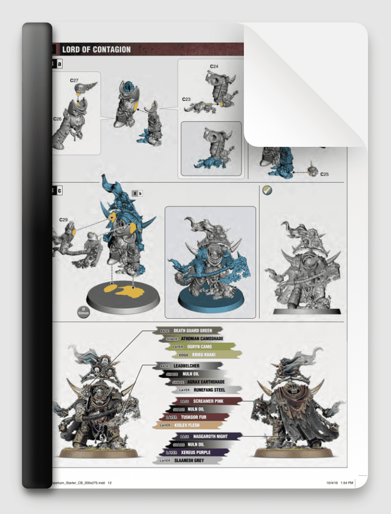 Lord of Contagion Instructions Free Download - Build Instructions