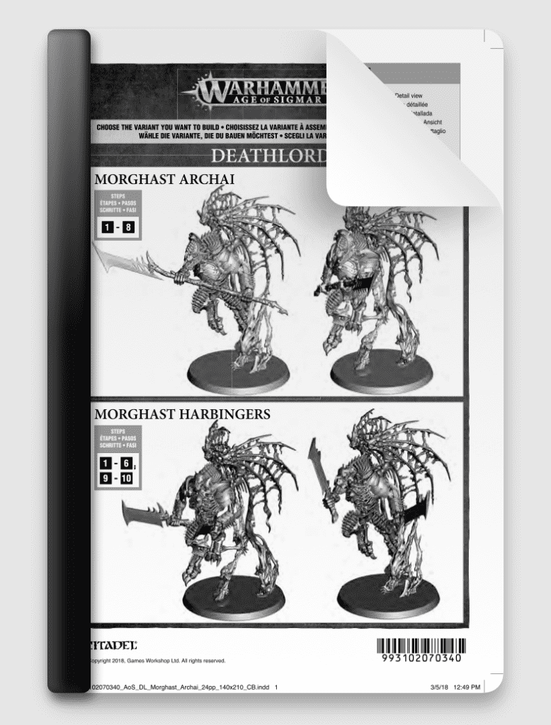 Morghast Archai Instructions Free Download - Build Instructions