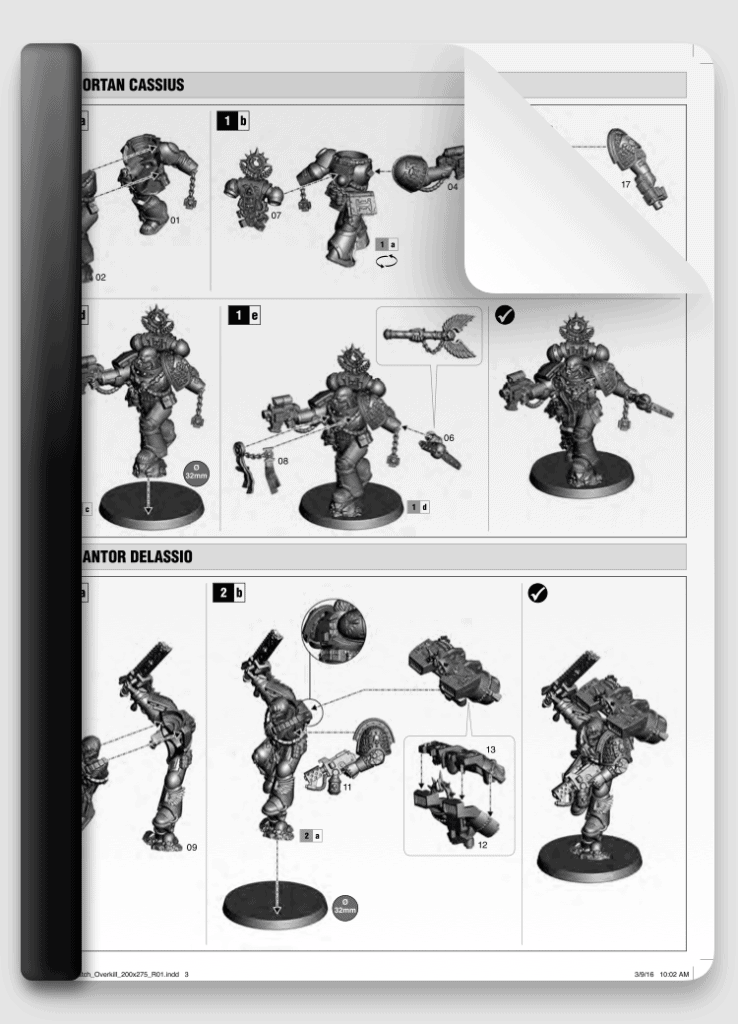 Kill Team Cassius Instructions Free Download - Build Instructions
