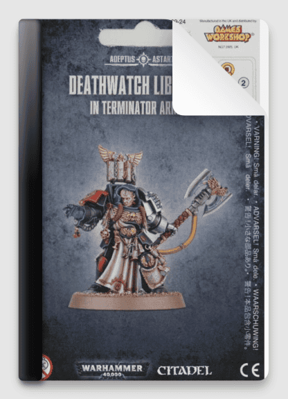 Deathwatch Librarian in Terminator Armour Instructions Free Download ...