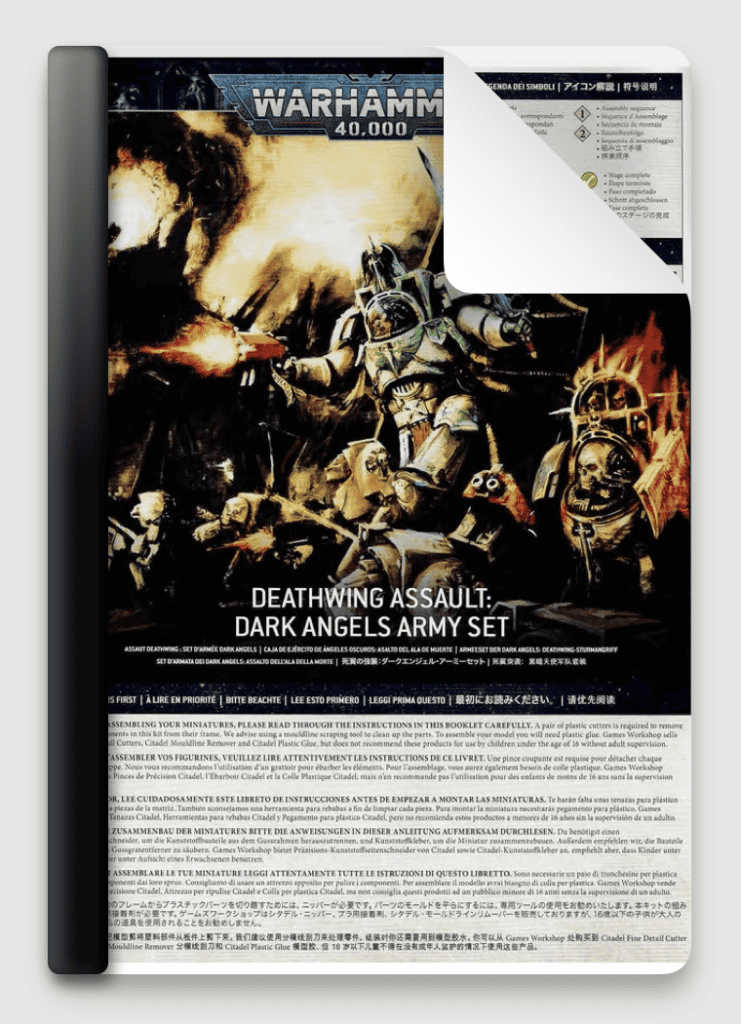 Dark Angels Deathwing Assault Box Set Instructions Free Download ...