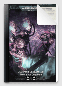Champions Of Slaanesh, Emperor's Children Army Set Instructions Free ...