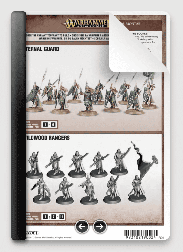 Eternal Guard Instructions Free Download - Build Instructions