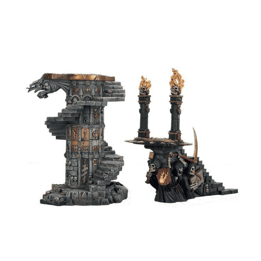 Eternity Stair and Dreadfire Portal Scenery Instructions Free Download - Build Instructions