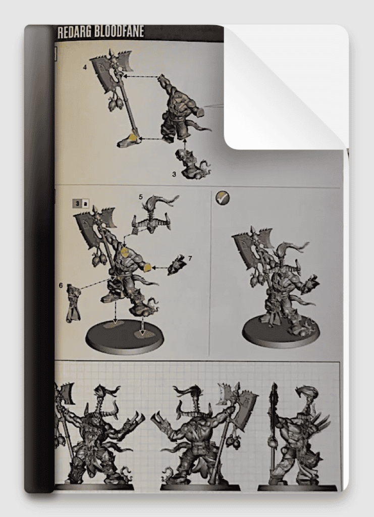 Exalted Deathbringer with Ruinous Axe Instructions Free Download ...