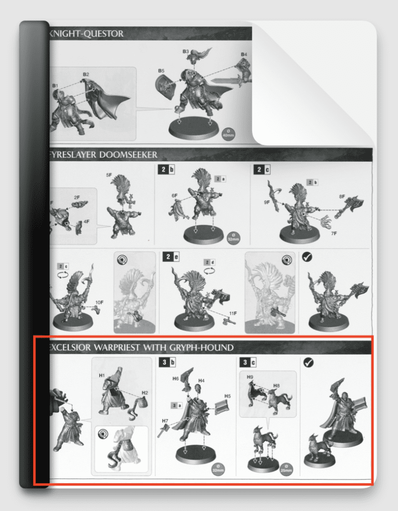 Excelsior Warpriest with Gryph-Hound Instructions Free Download - Build ...