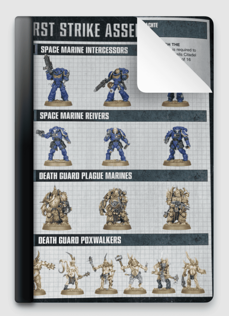 Warhammer 40K First Strike Box Set Instructions Free Download - Build ...