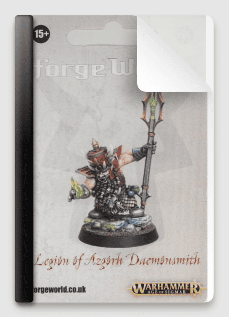 Forge World Legion of Azgorh Daemonsmith Instructions Free Download ...