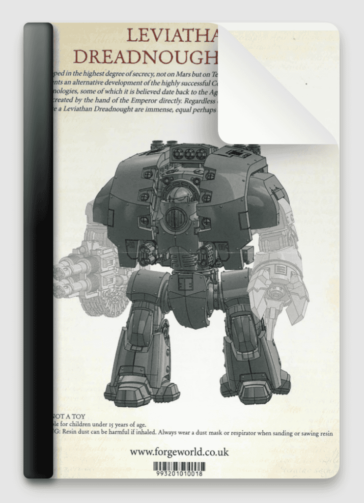 Forge World Leviathan Dreadnought Body Instructions Free Download ...