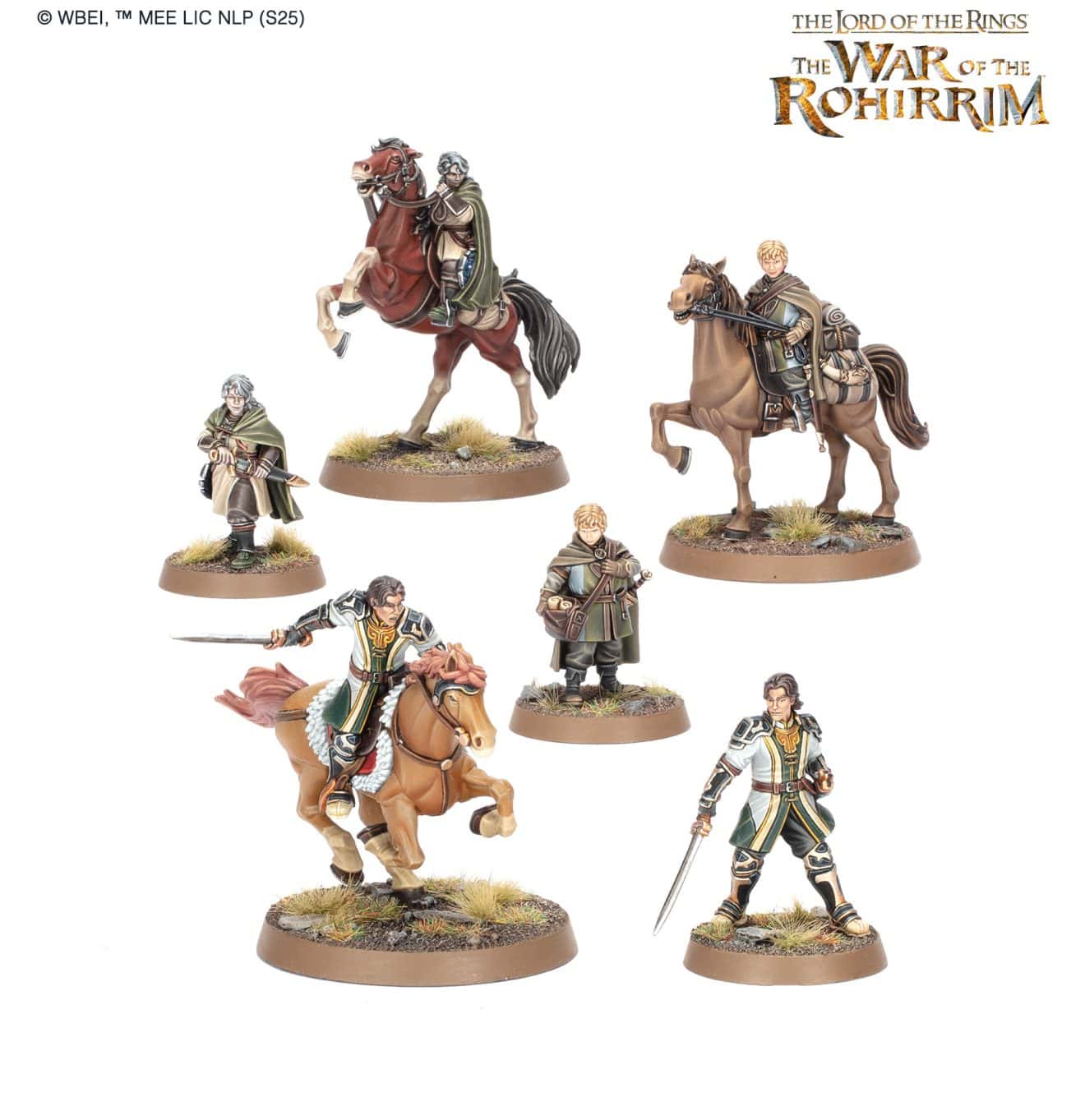 Frealaf Hildeson, Olwyn And Lief, Heroes Of Rohan Instructions Free ...