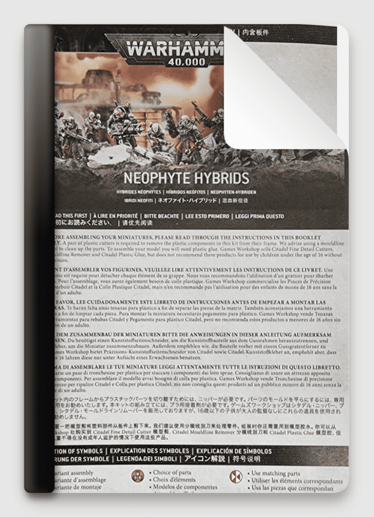 Neophyte Hybrids Instructions Free Download - Build Instructions