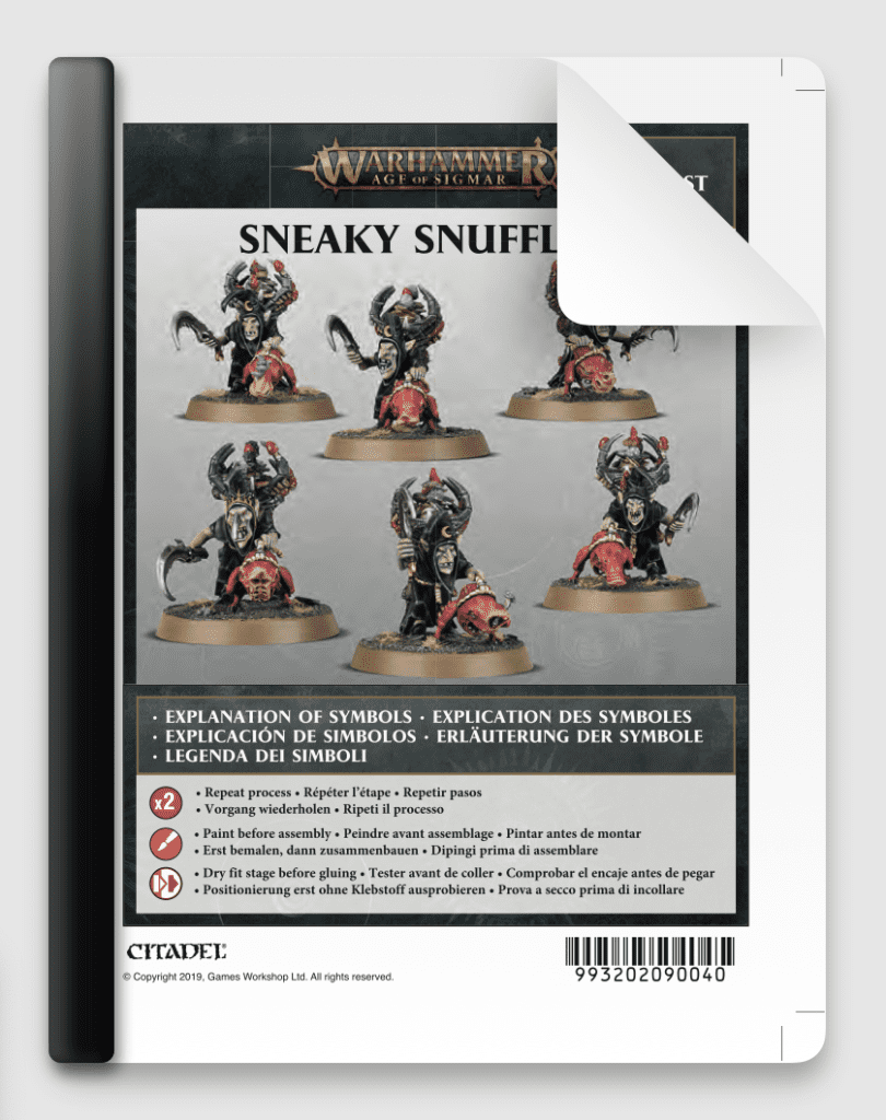 Sneaky Snufflers Instructions Free Download - Build Instructions