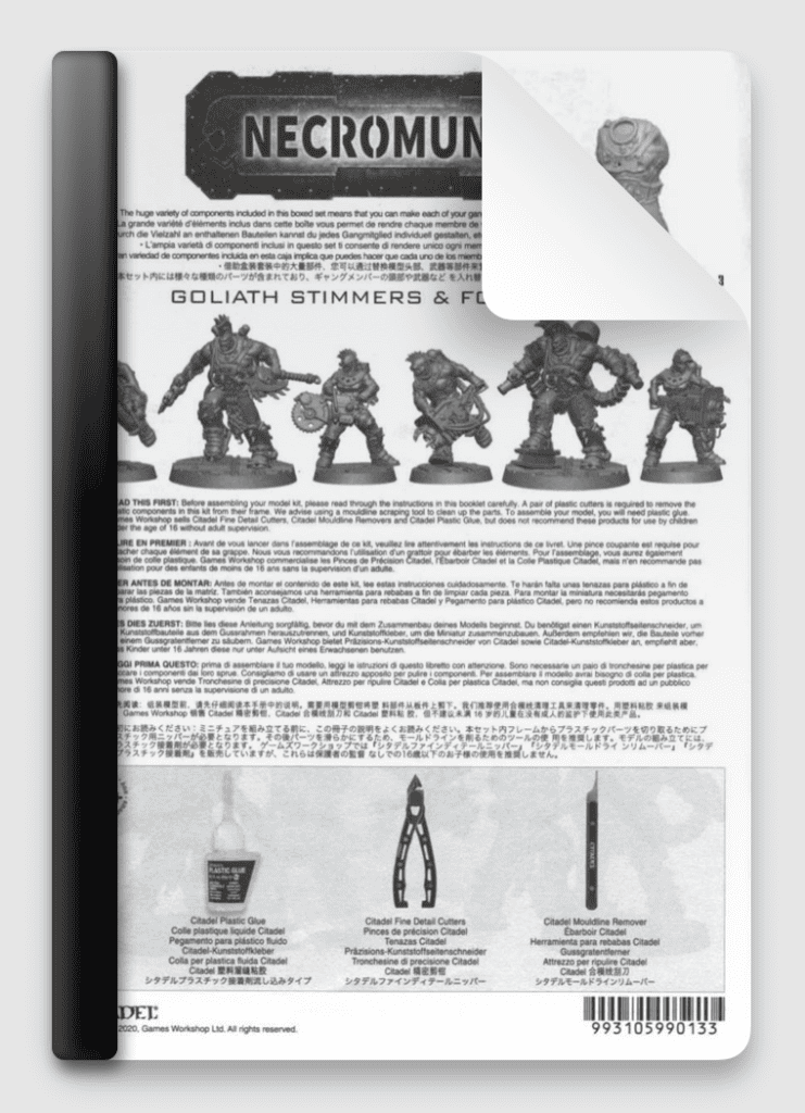 Goliath Stimmers and Forge-born Instructions Free Download - Build ...