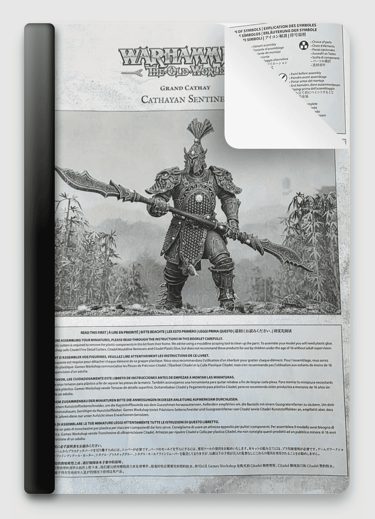 Cathayan Sentinel Instructions Free Download - Build Instructions