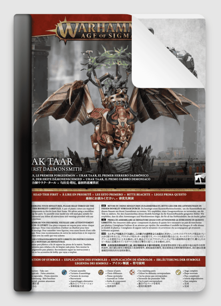 Urak Taar the First Daemonsmith Instructions Free Download - Build ...