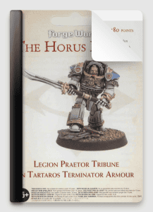 Horus Heresy Legion Praetor Tribune In Tartaros Terminator Armour